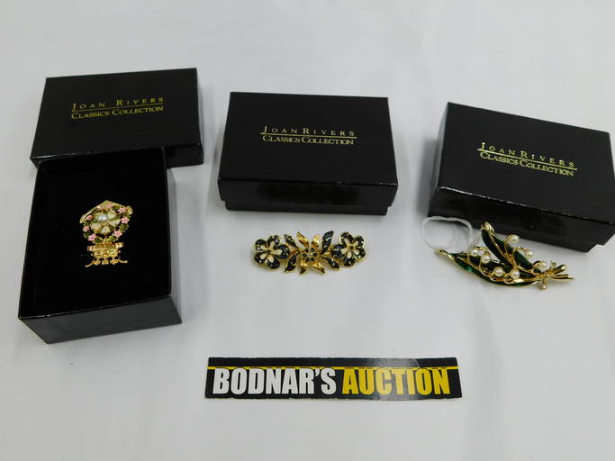Lot of 3 Joan Rivers Classics Collection Pins (#0162) on Dec 06, 2022 ...