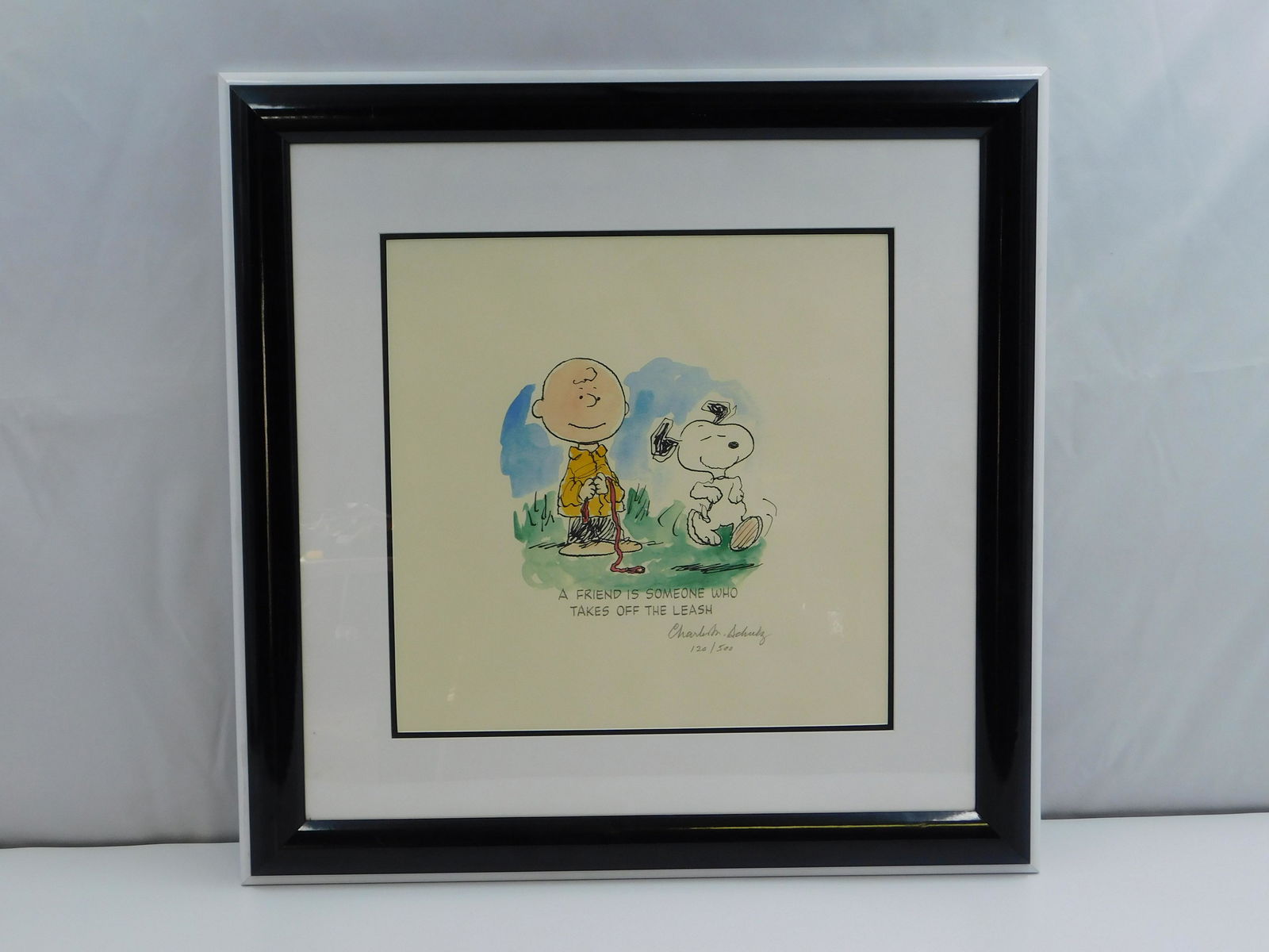 Charles M. Schultz Snoopy Limited Edition Print