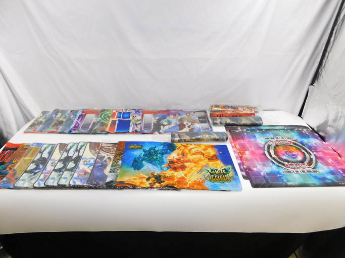 Large Lot of TCG Playing Card Mats (#0191) on Jan 05, 2023 | Bodnar's ...