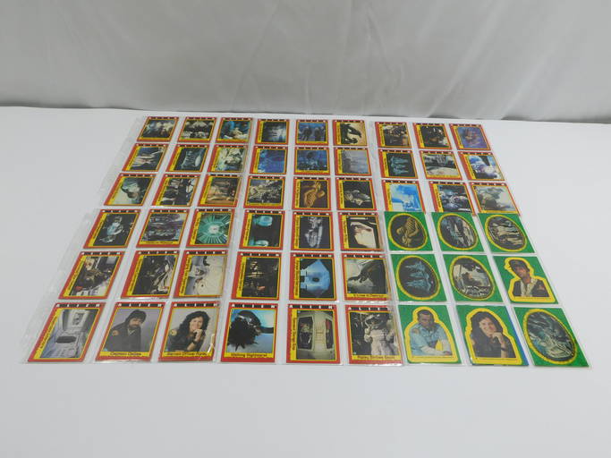 Lot of 1979 Alien Trading Cards - Jan 05, 2023 | Bodnar's Auction Sales ...