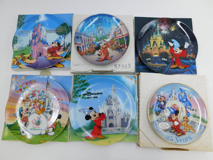 Lot of 6 Walt Disney Collector Plates (#0058) on Jan 25, 2023 | Bodnar ...