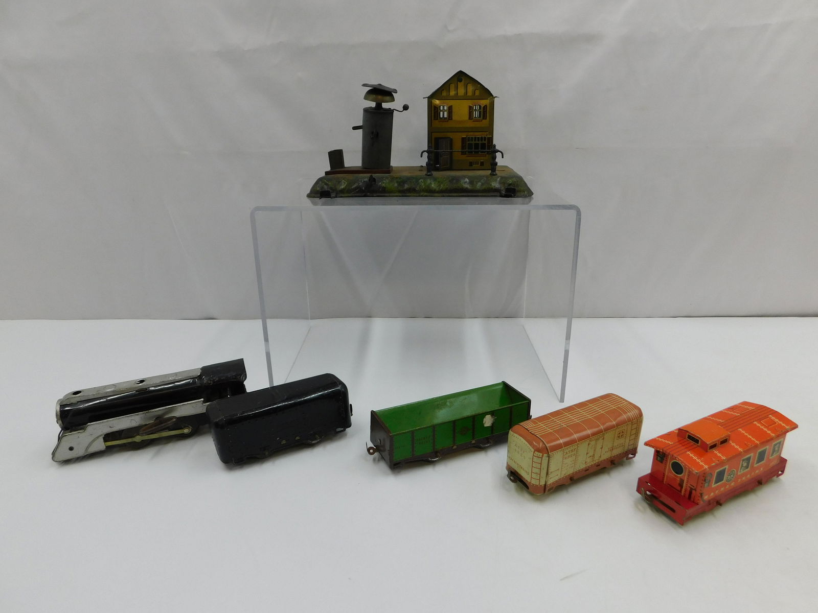 Tin Plated Train Set By Hafner