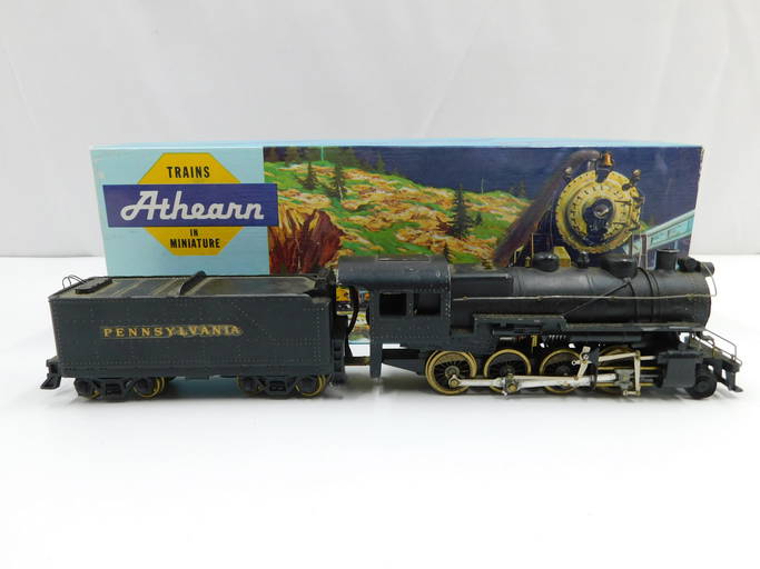 Athearn HO Scale Pennsylvania 0-8-0 Steam Locomotive with Brass Wheels ...