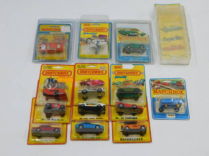Matchbox Display Case With Cars