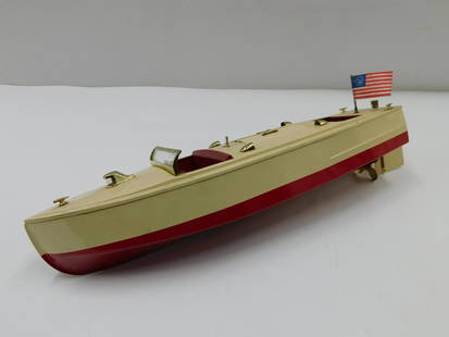 Lionel Craft Key Wind Tin Speed Boat