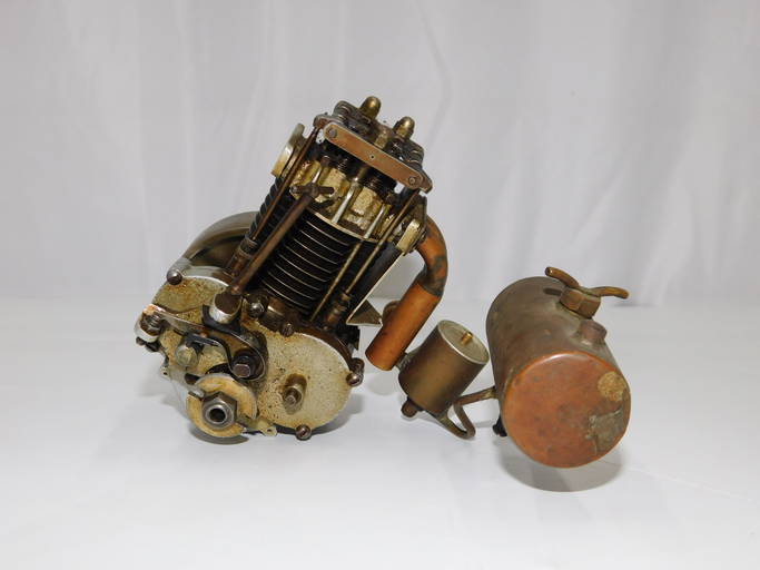 Vintage Gas Powered Model Airplane Engine