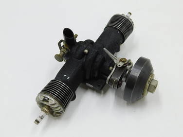 Micro Model Co. Wasp Twin / Two Cylinder 1947 Model Airplane Engine,