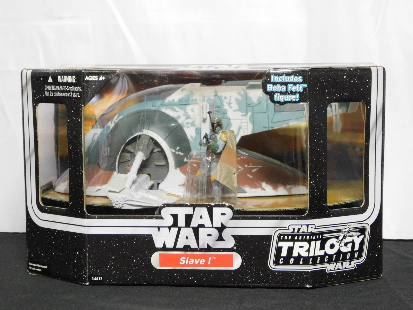 Star Wars Trilogy Slave 1 Ship With Boba Figure Auction
