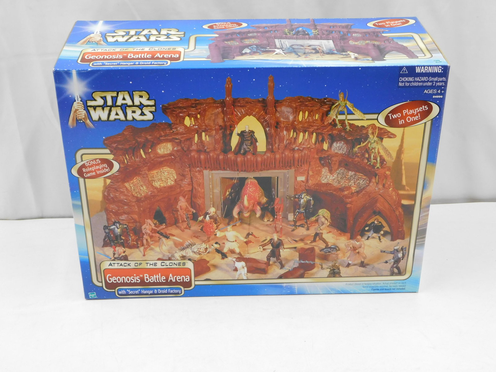 Star Wars Attack Of The Clones Geonosis Battle Arena Playset