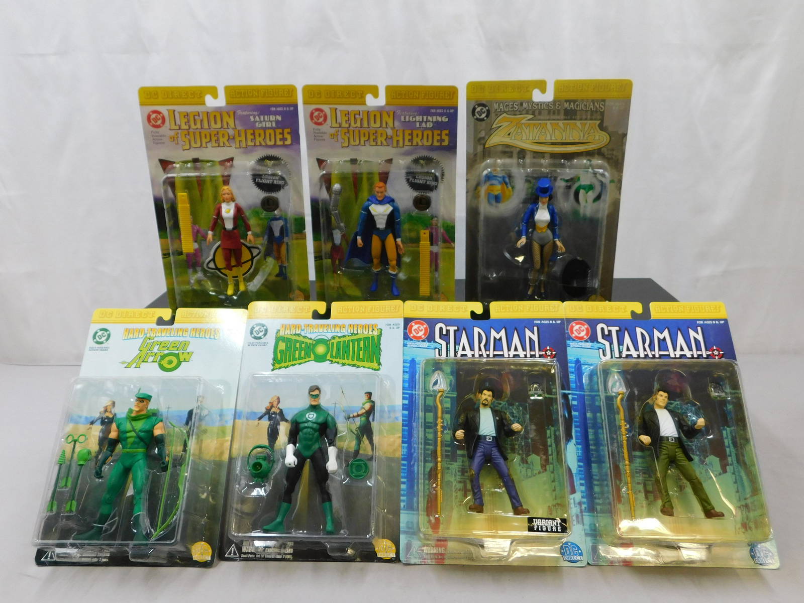 Lot Of 7 Dc Direct Action Figures Auction