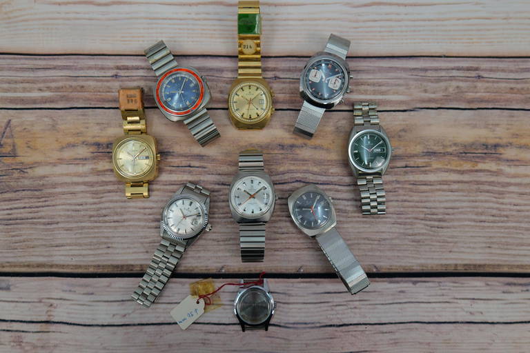 Lot Of Men's Edox "dummy" Watches