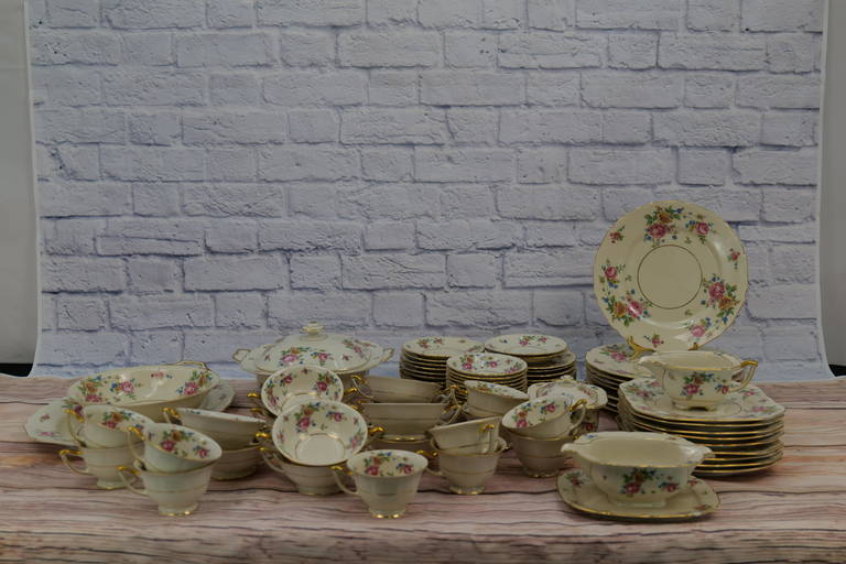 Thomas Bavaria Ivory Dinnerware Set 77 Pieces