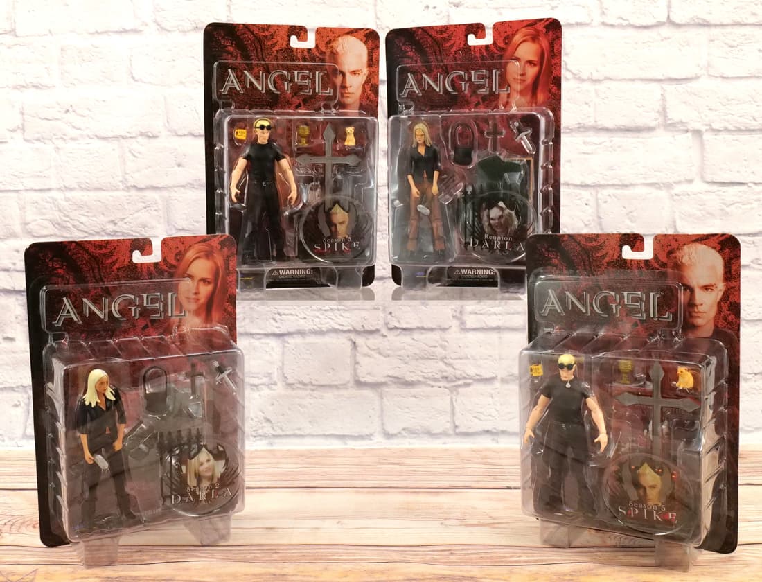 Lot Of 4 Angel Action Figures Auction