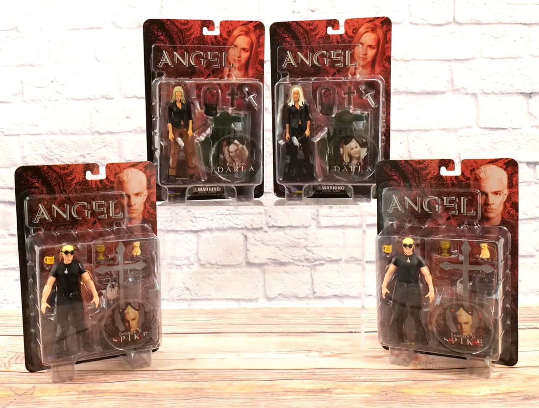 Lot Of 4 Angel Action Figures Auction