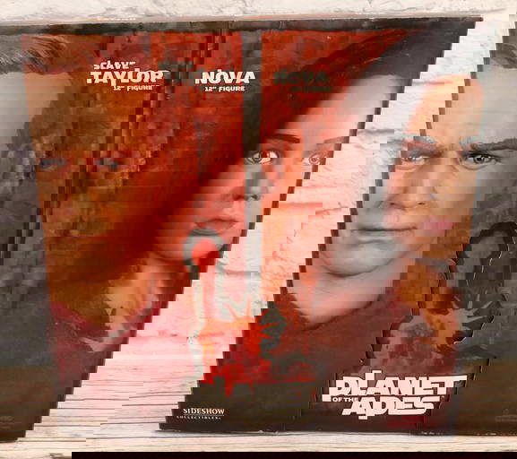 Sideshow Planet Of The Apes Slave Taylor And Nova Figure Set