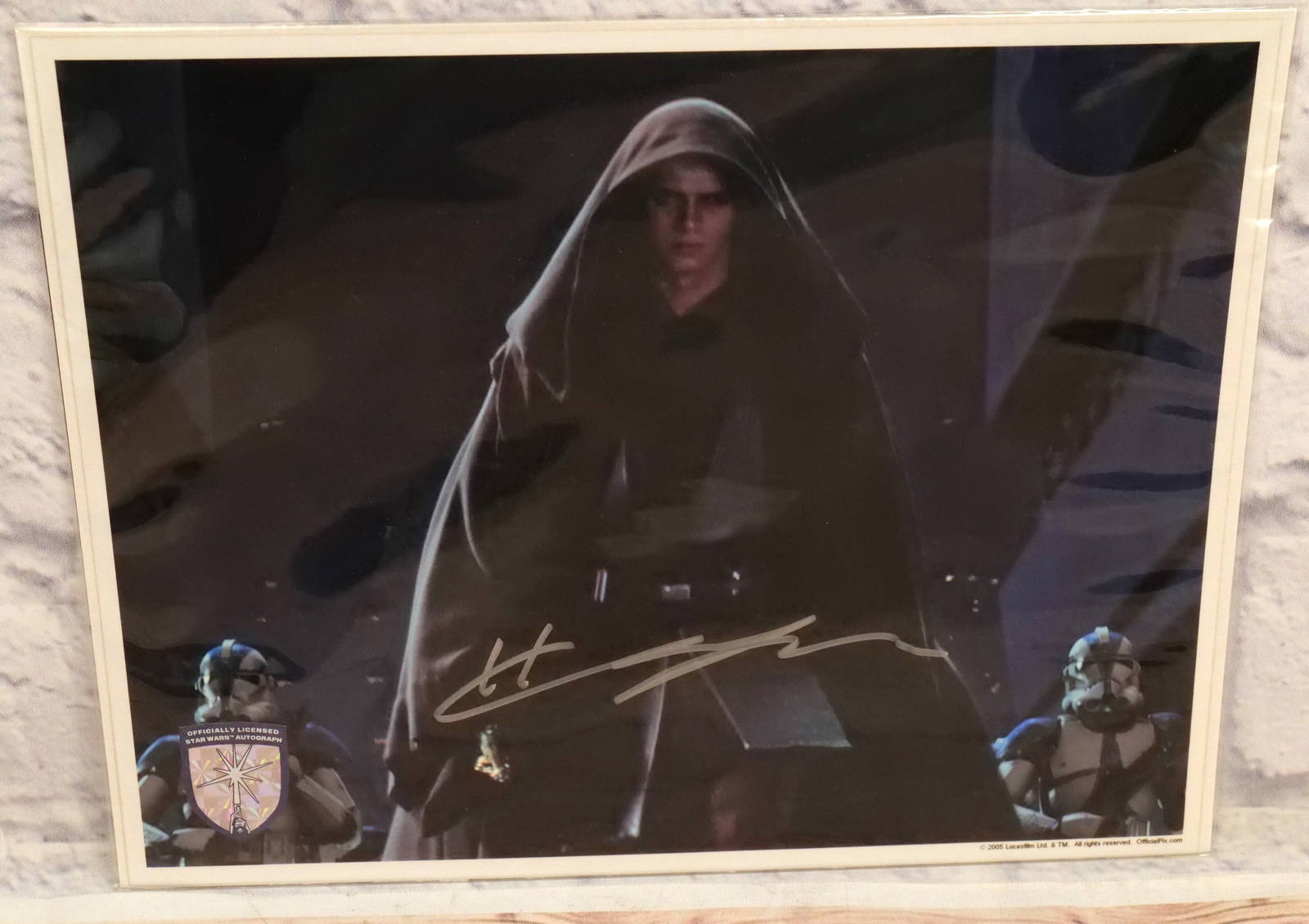 Star Wars Hayden Christensen Autographed Photo Auction