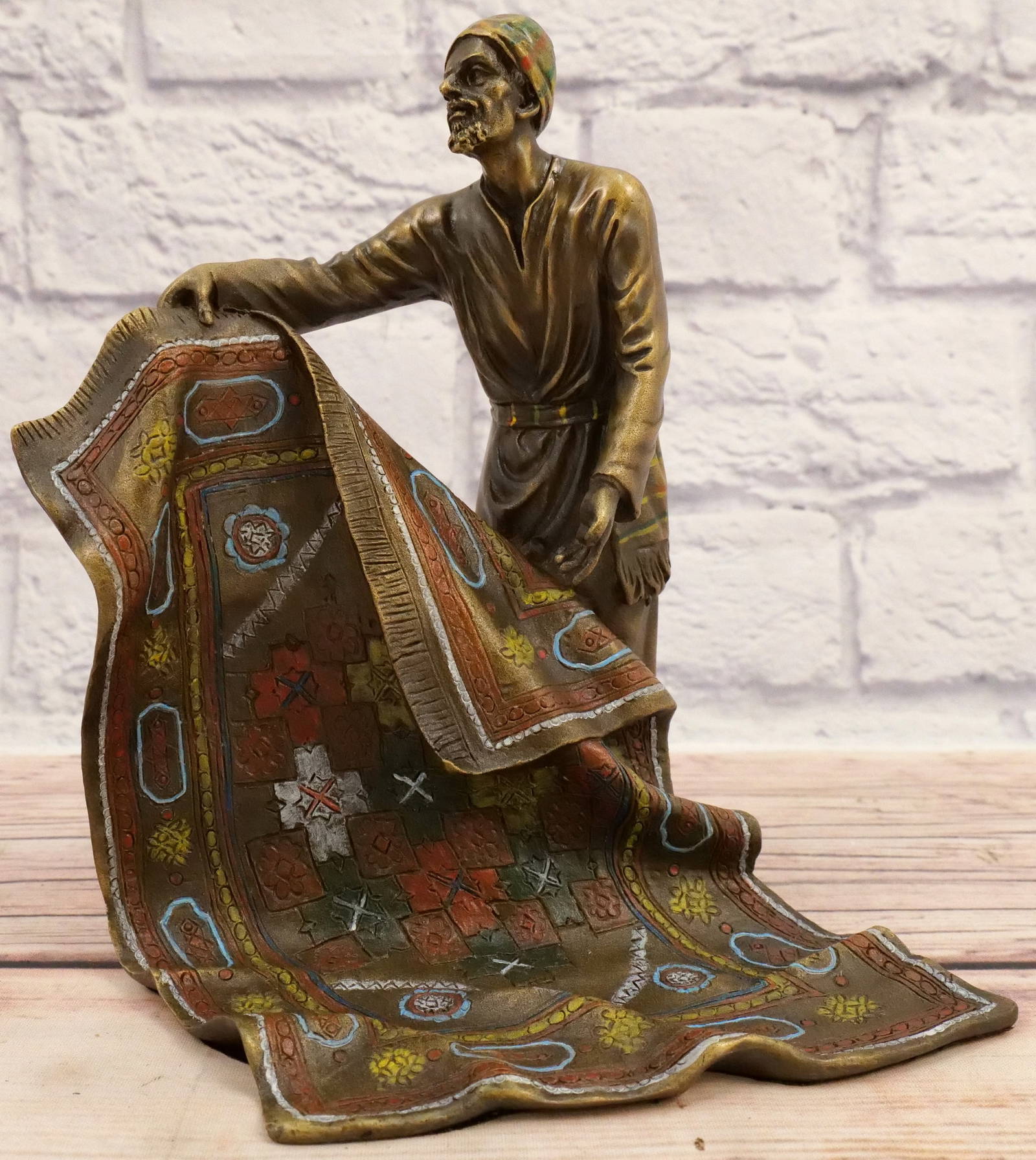 Cold Painted Vienna Style Bronze Statue Auction