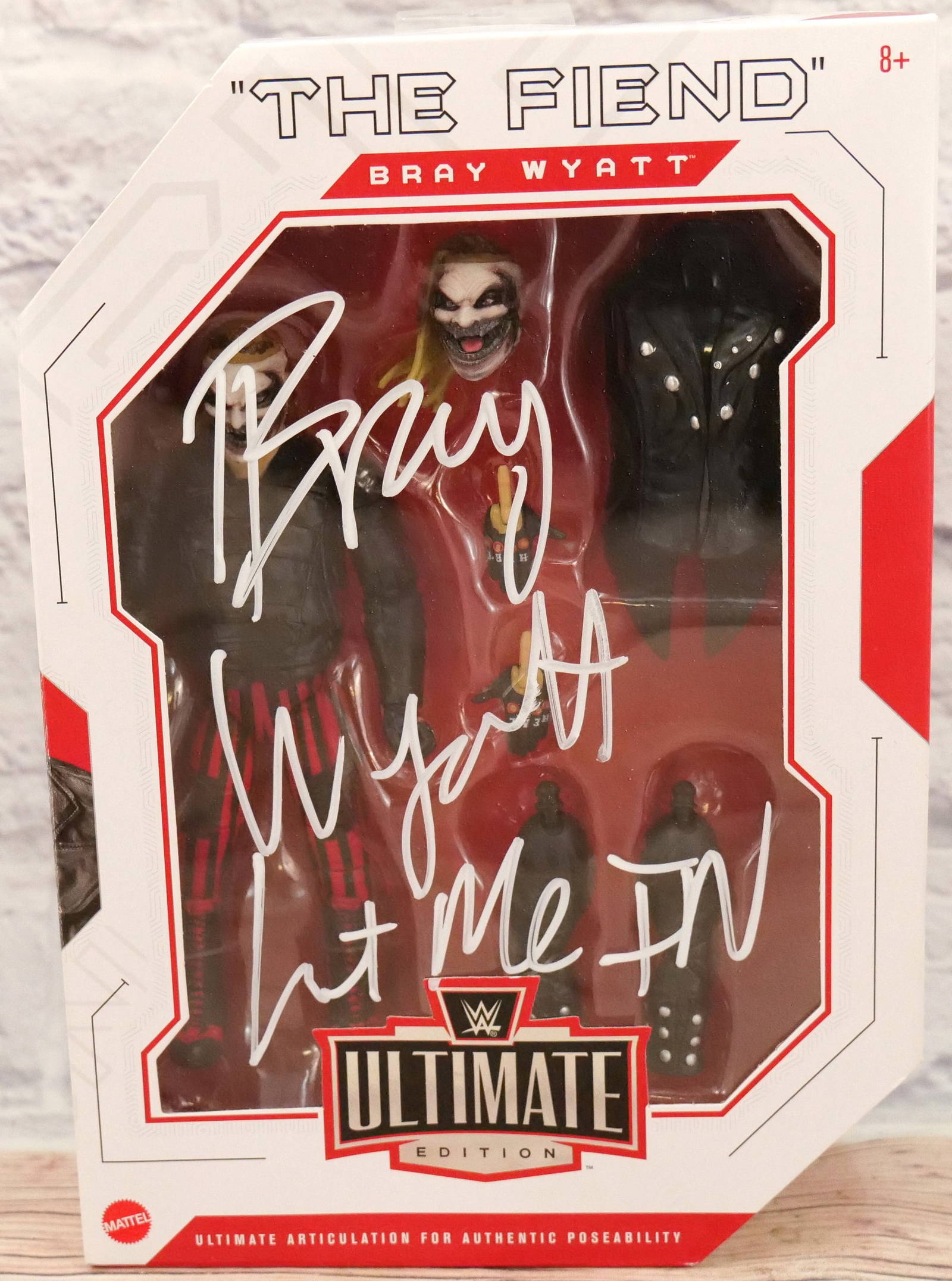 Autographed Wwe "the Fiend" Bray Wyatt Ultimate Edition Figure Auction