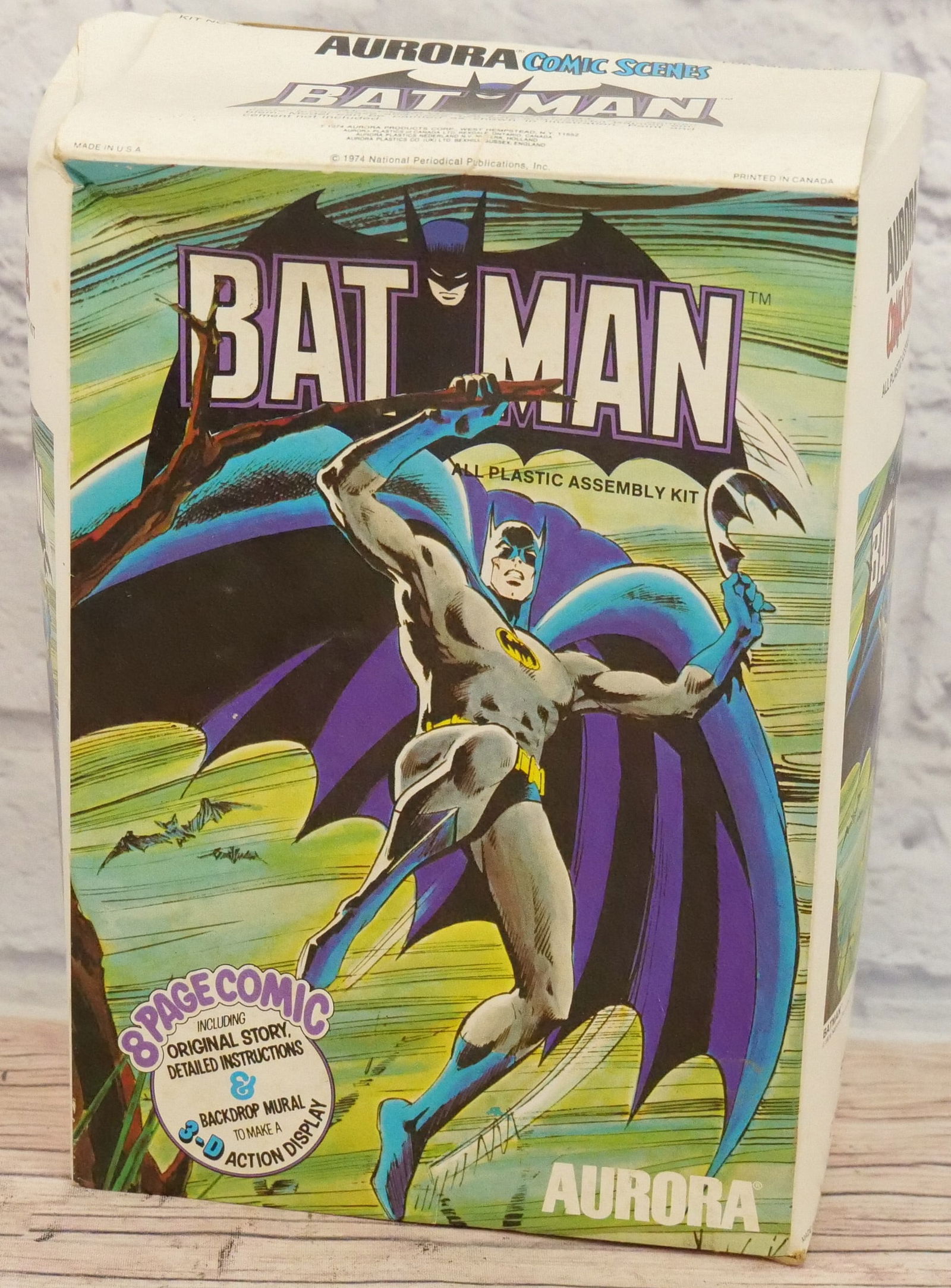 Aurora Batman All Plastic Assembly Kit Auction