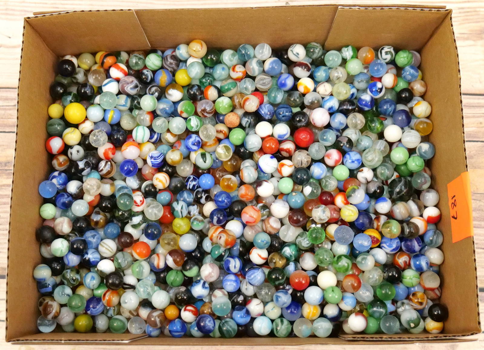 Lot Of Vintage Glass Marbles Auction