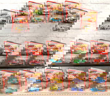 Lot Of Disney Pixar Cars Loose Diecast Vehicles Auction