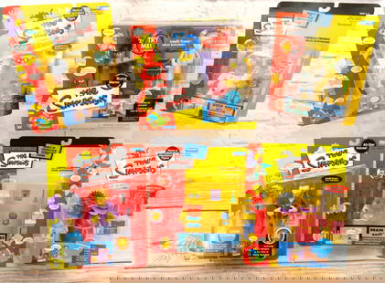 Lot Of The Simpsons Playmates Interactive Figures Auction