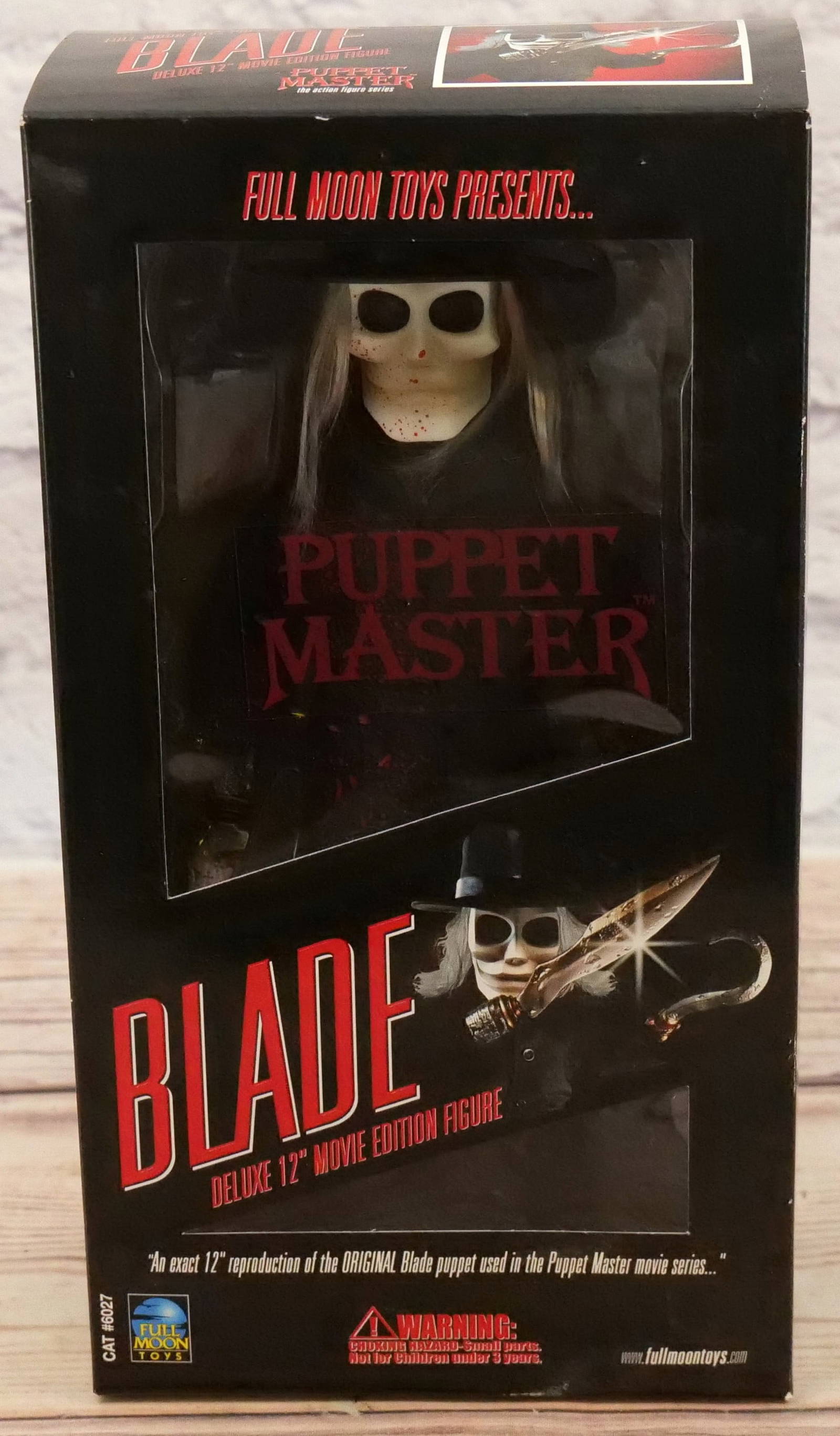Puppet Master Blade Deluxe 12" Movie Edition Figure Auction
