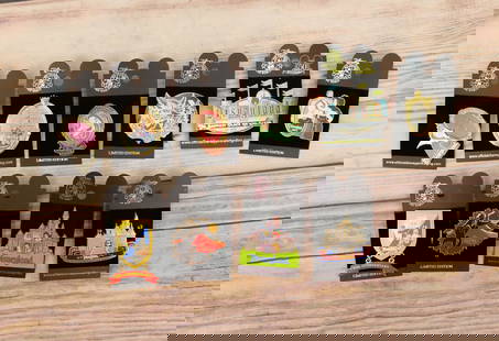 Lot Of 19 Disney Holiday And Celebration Pins Auction