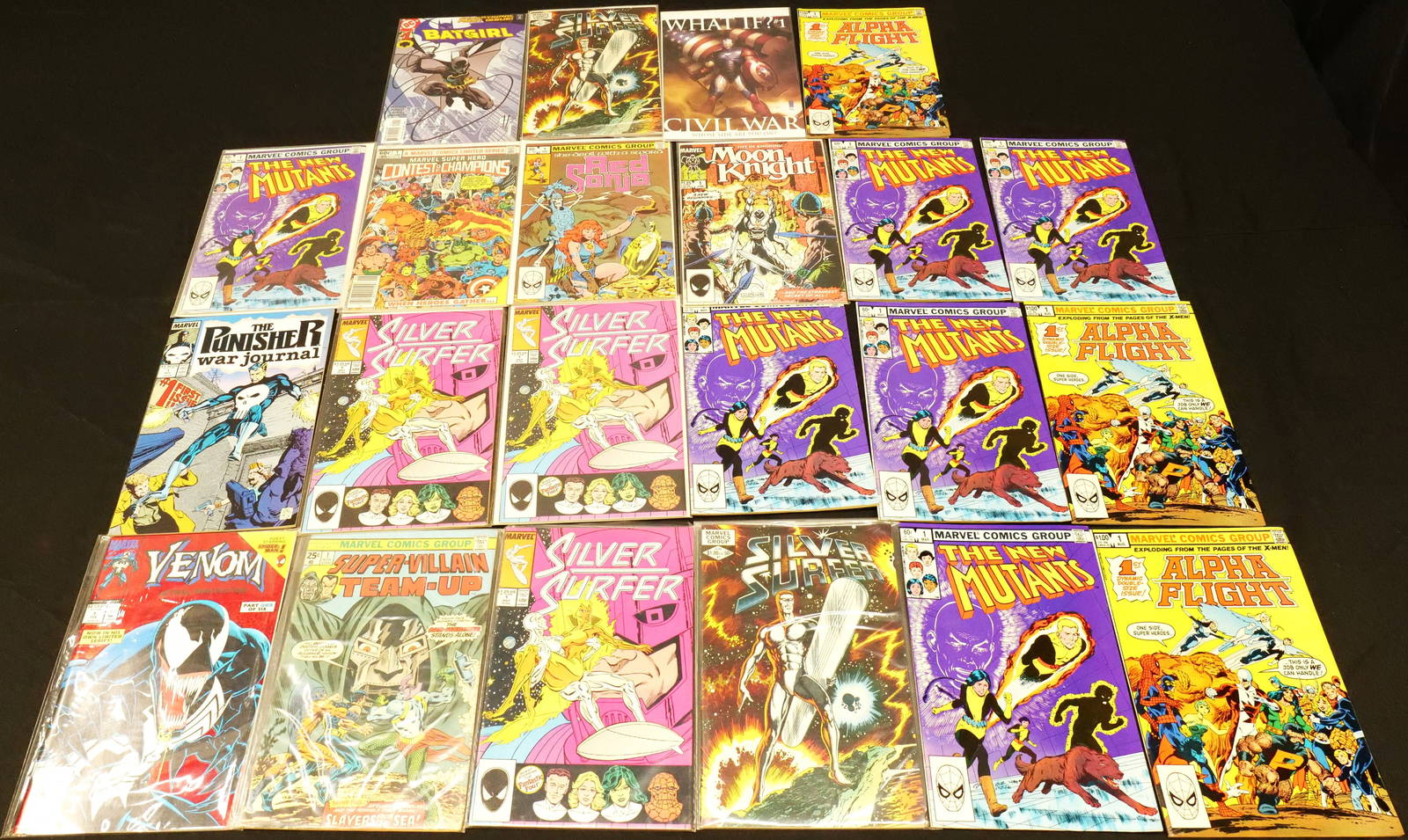 Lot Of 21 Key Issue #1 Comics Auction