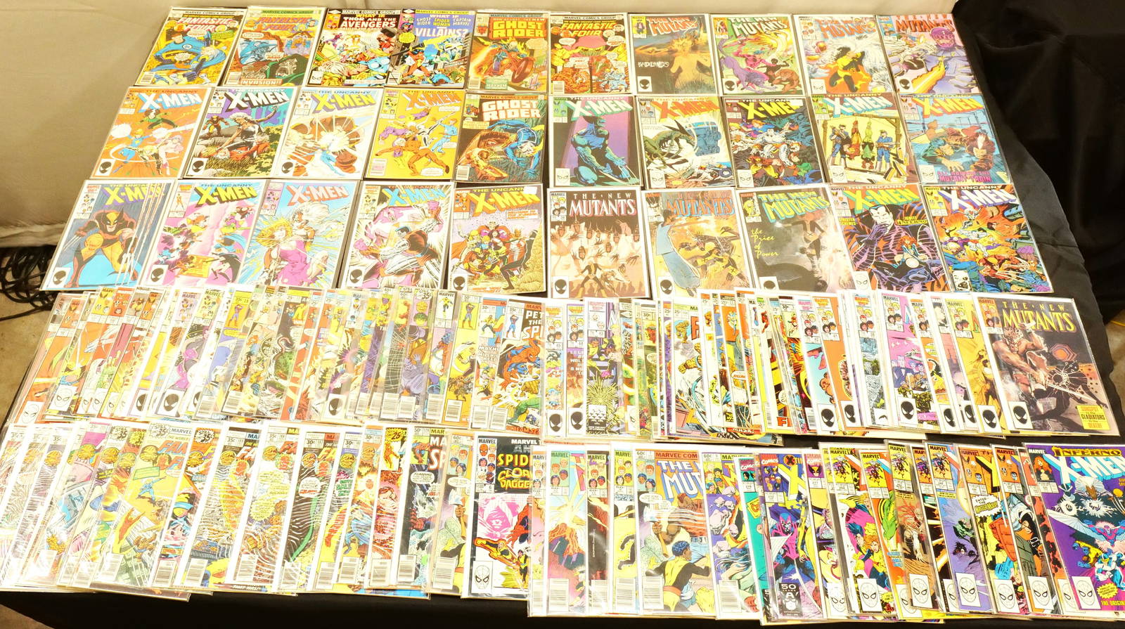 Short Box Of Marvel Comics - 70's - 90's Auction