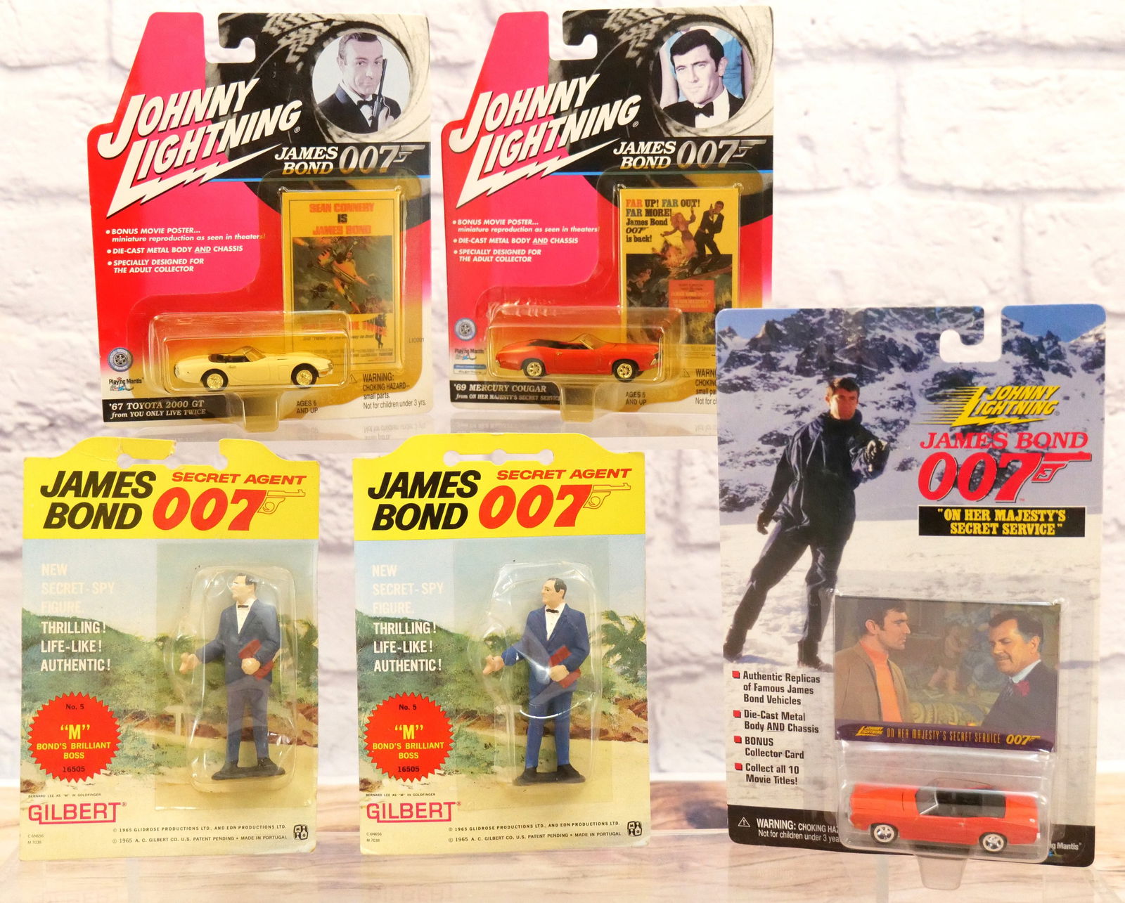 Lot Of James Bond Collectibles Auction