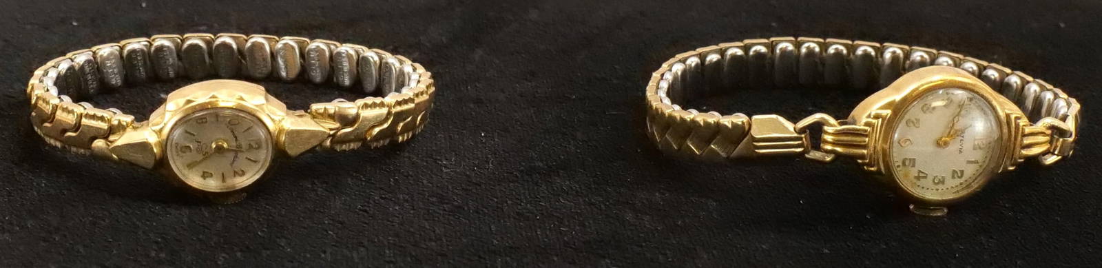 Two 14k Gold Watches Auction