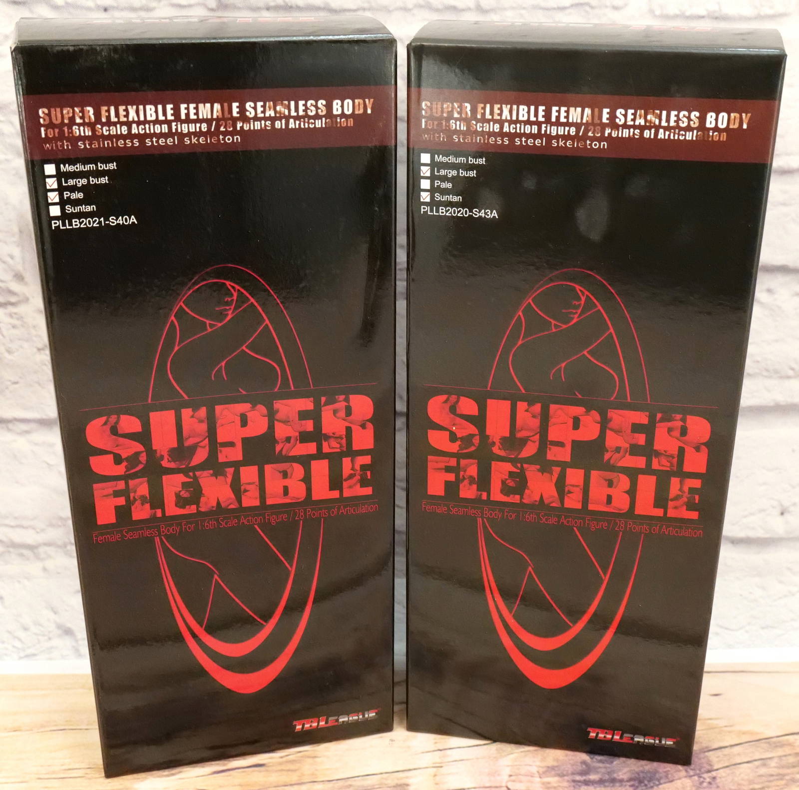 Lot Of 2 Tbleague Super Flexible Female Body - 1:6 Scale Auction