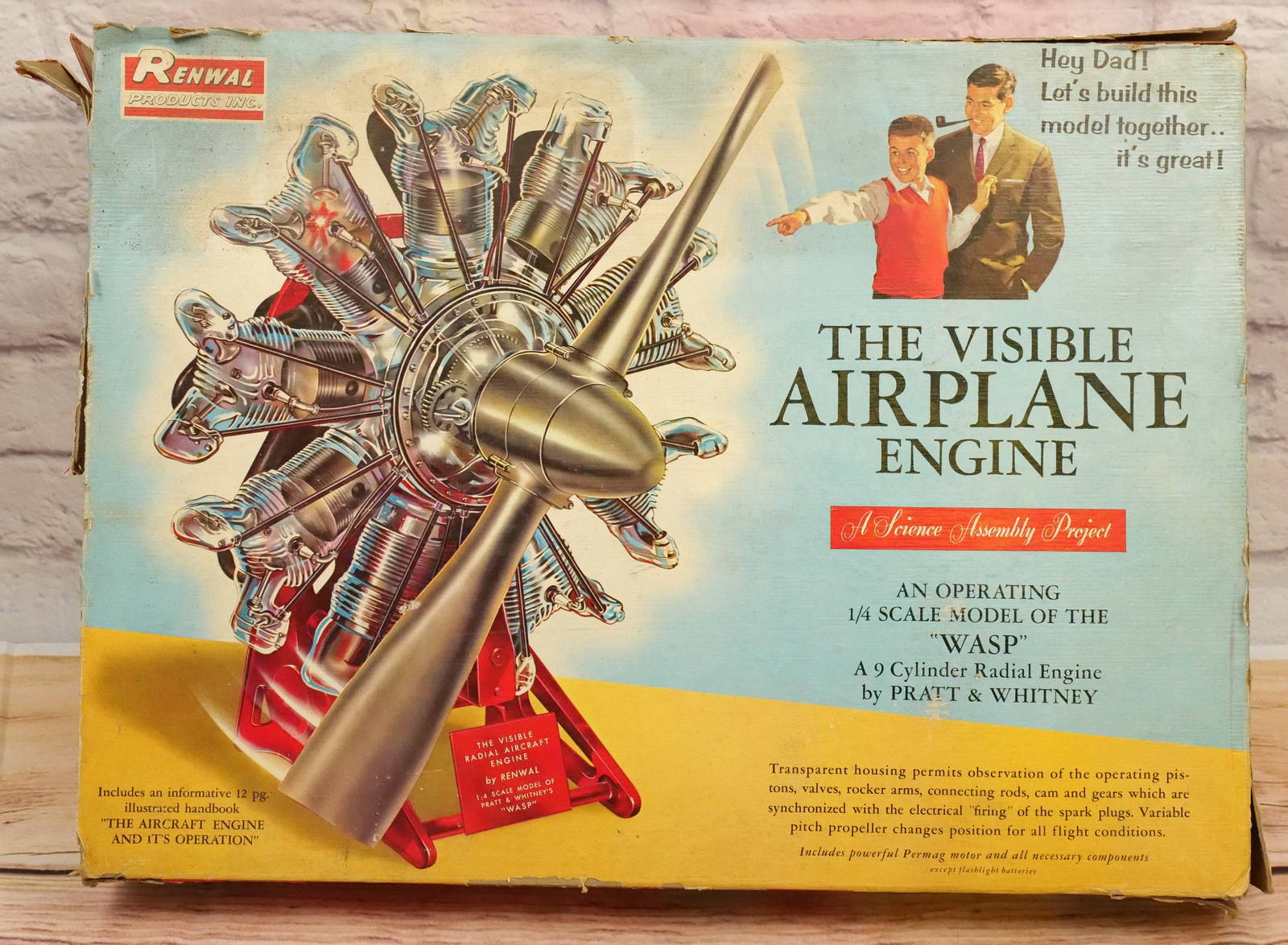 Vintage Renewal The Visible Airplane Engine Auction