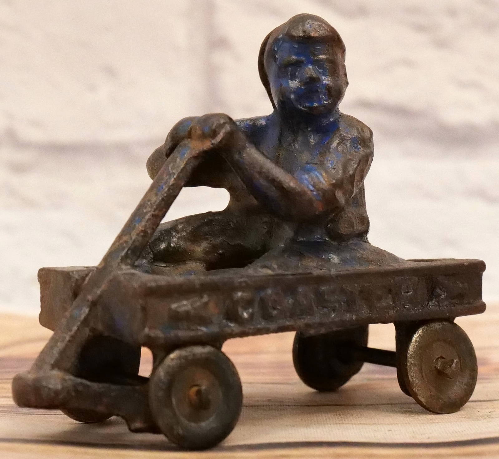 Antique Cast Iron Coaster Wagon Auction