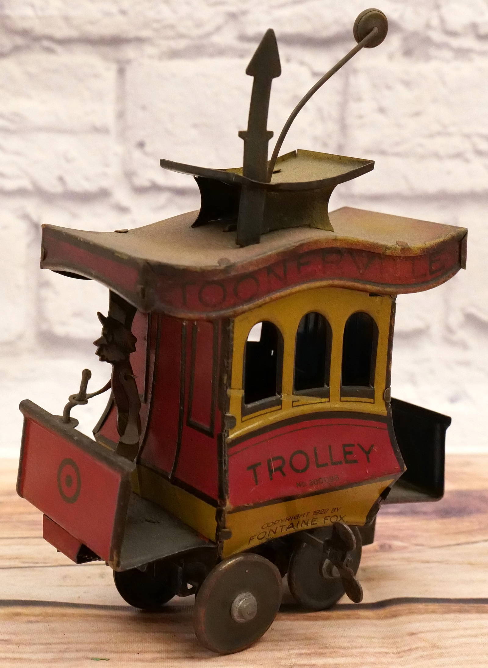 Toonerville Tin Litho Key Wind Trolley Auction