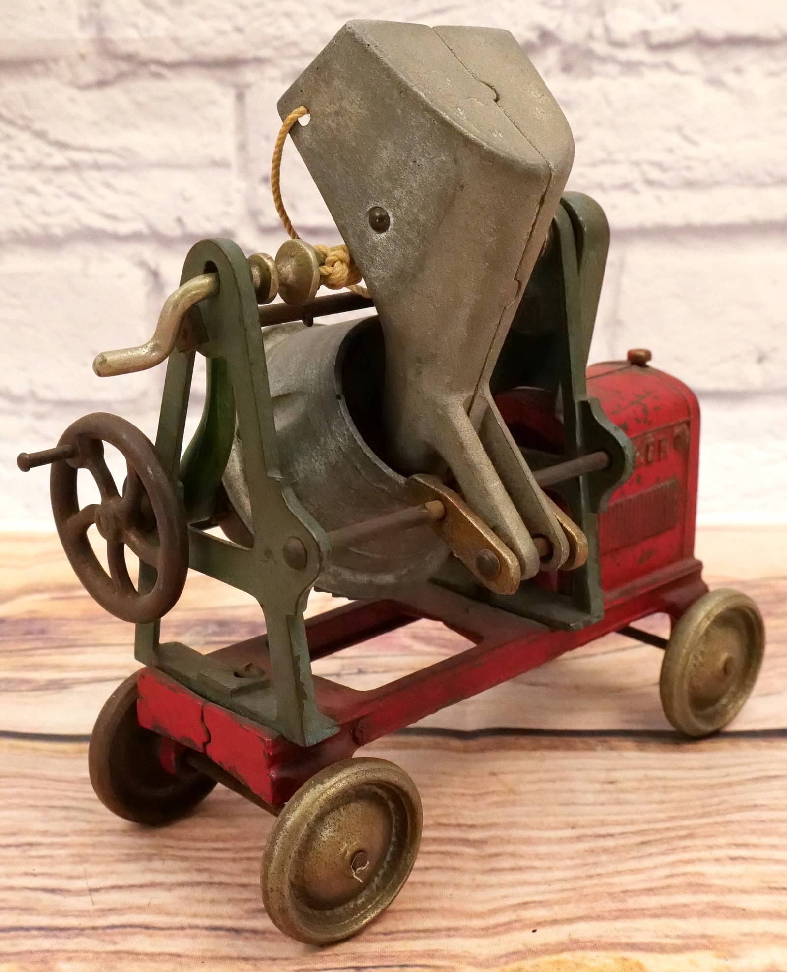 Antique Cast Iron Jaeger Cement Mixer Auction