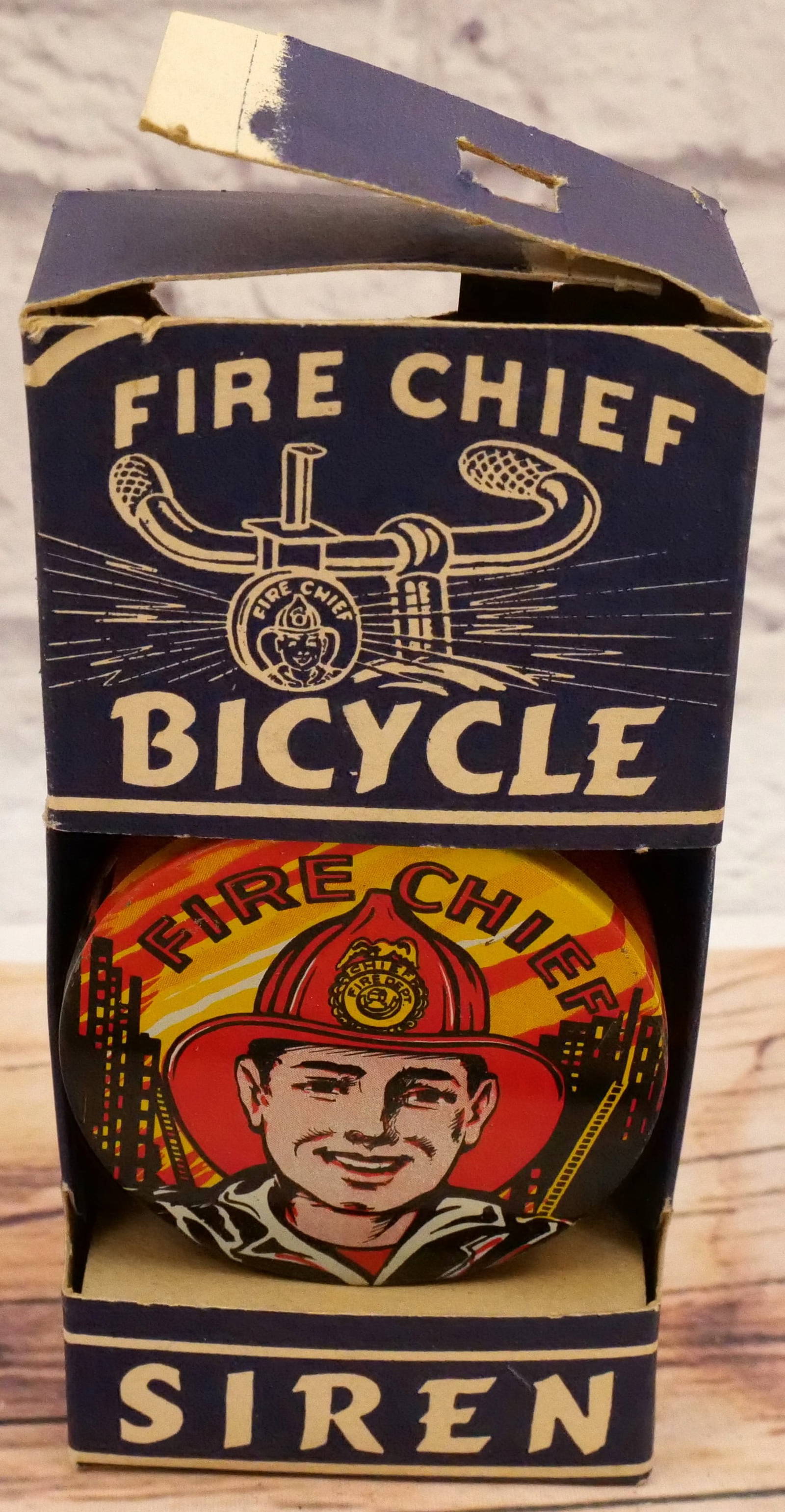 Vintage Fire Chief Bicycle Siren Auction