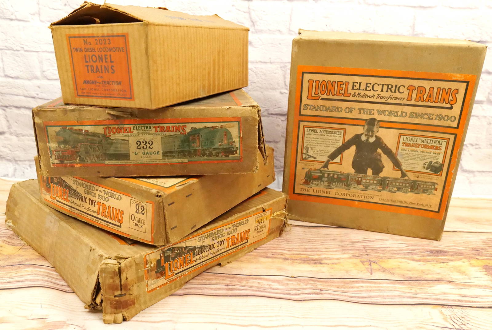 Group Lot Of Lionel O27 Set Boxes And Train Boxes Only Auction