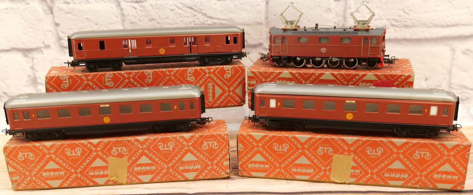 Marklin Ho Scale Passenger Car Train Set Auction