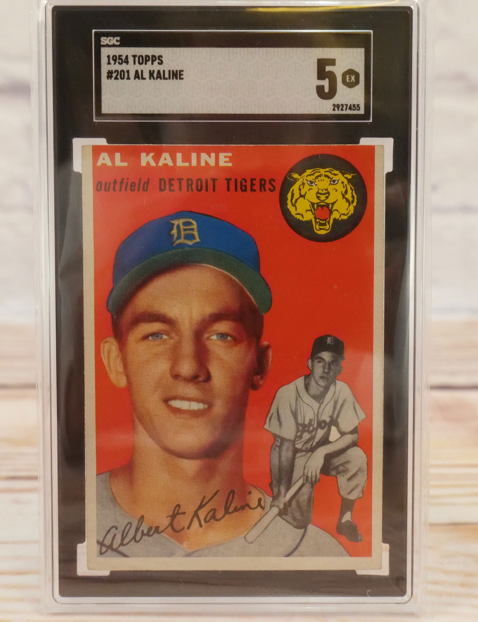 Al Kaline 1954 Topps Baseball Card - Sgc 5.0 Auction