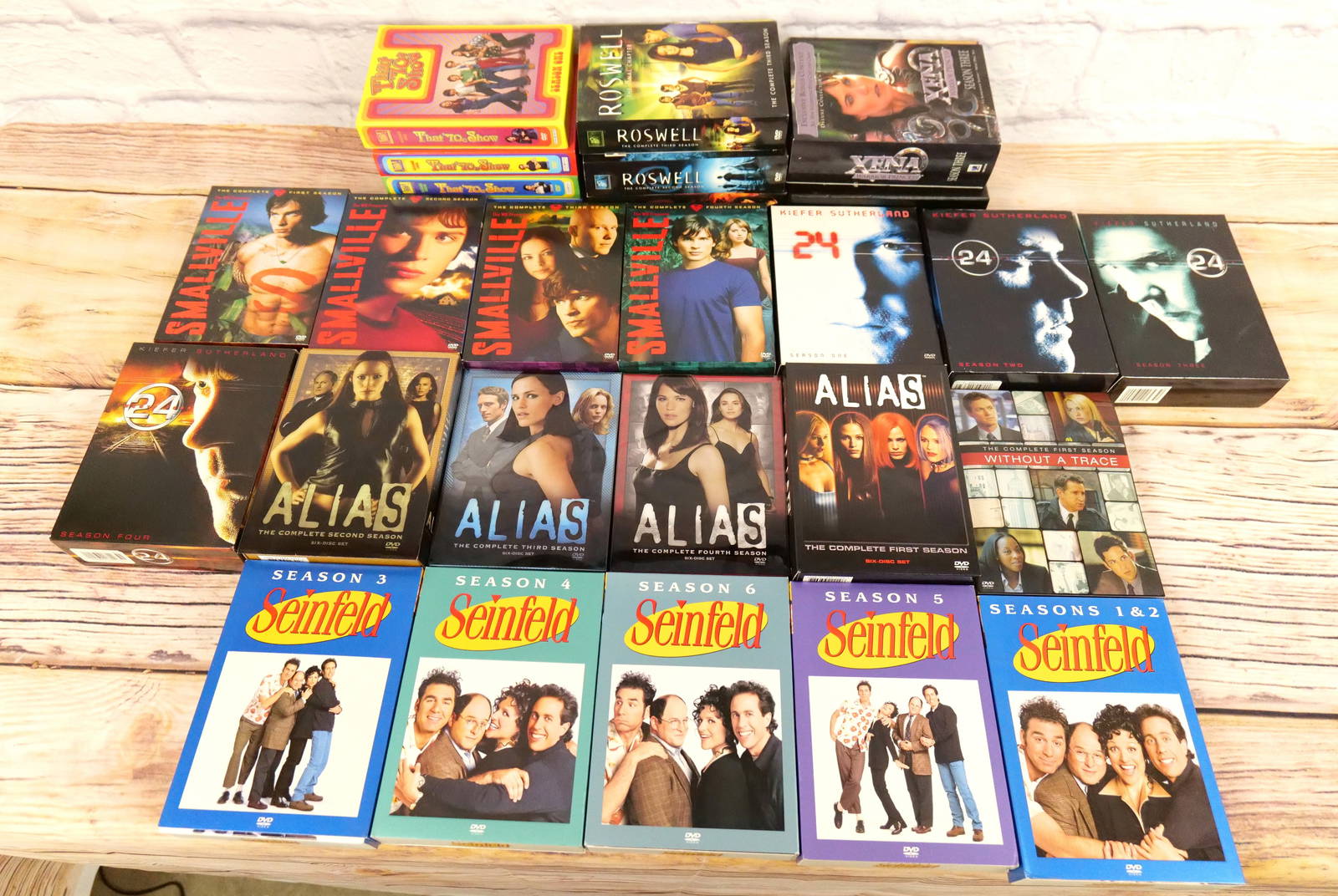 Large Lot Of Tv Show Dvd Box Sets Auction
