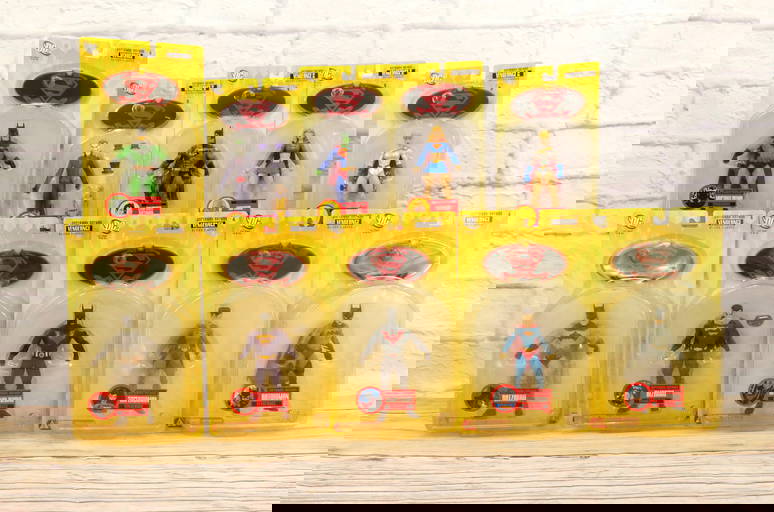 Lot Of Superman/batman Vengeance Action Figures