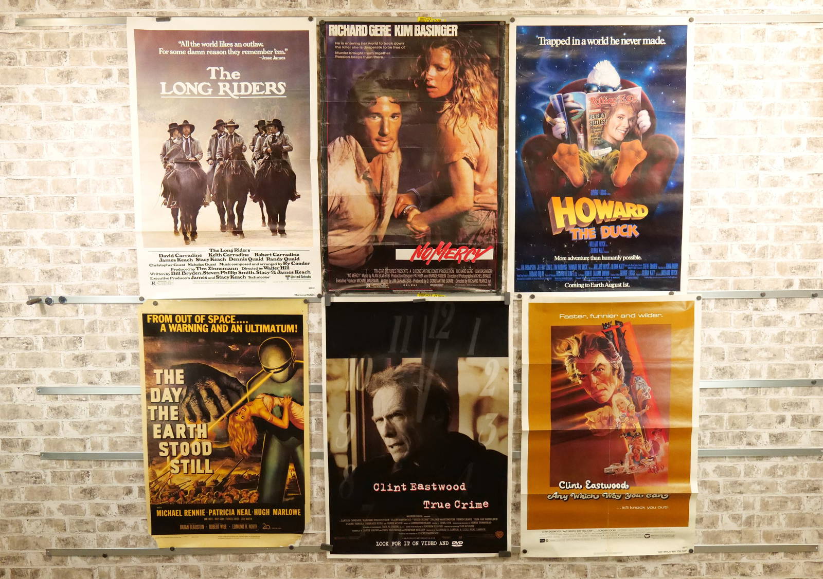 Lot Of 6 One Sheet Movie Posters Auction
