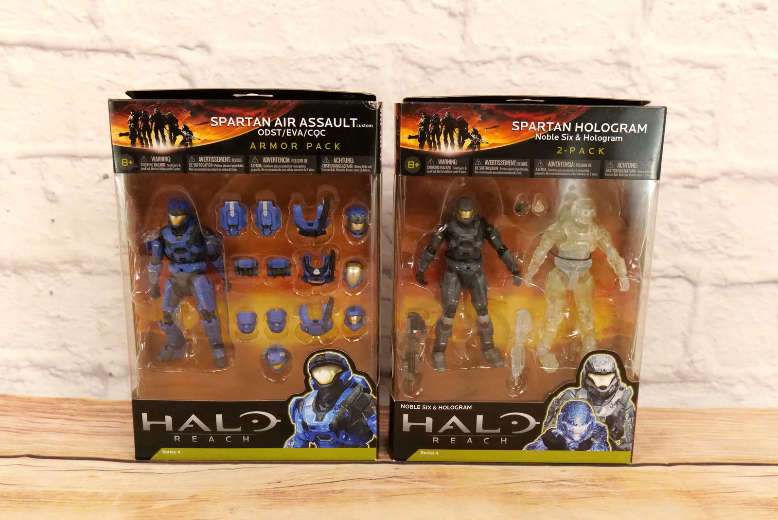 Lot Of 2 Halo Reach Figure/accessories Sets Auction