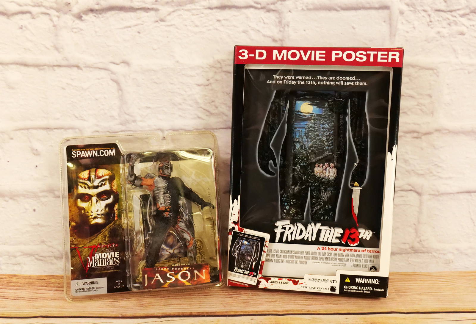 Lot Of 2 Mcfarlane Thursday, Friday The 13th Collectibles Auction