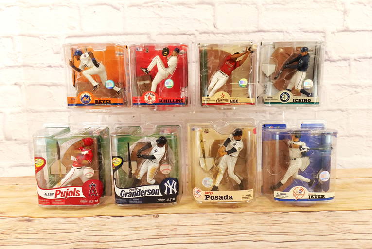 Lot Of 8 Mcfarlane Mlb Sports Figures Mostly Series 22