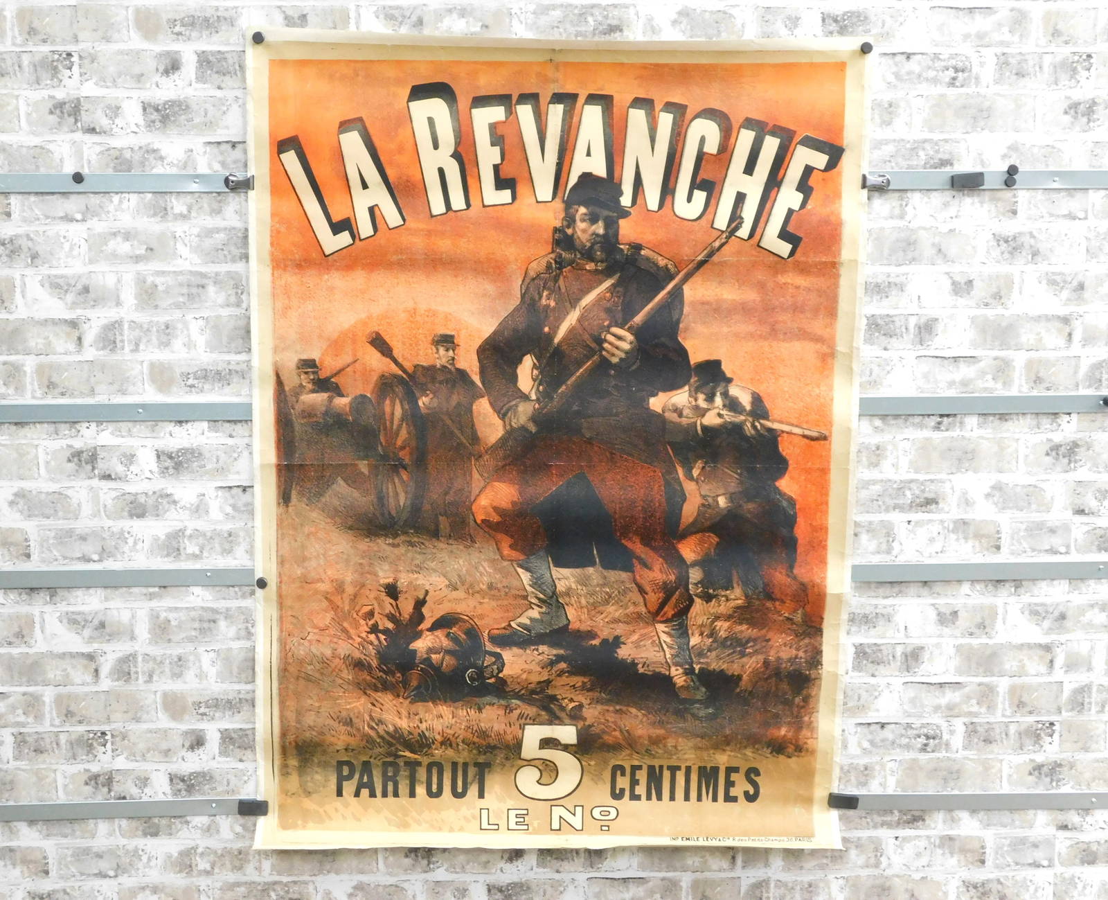 La Revanche French Poster/lithograph Auction