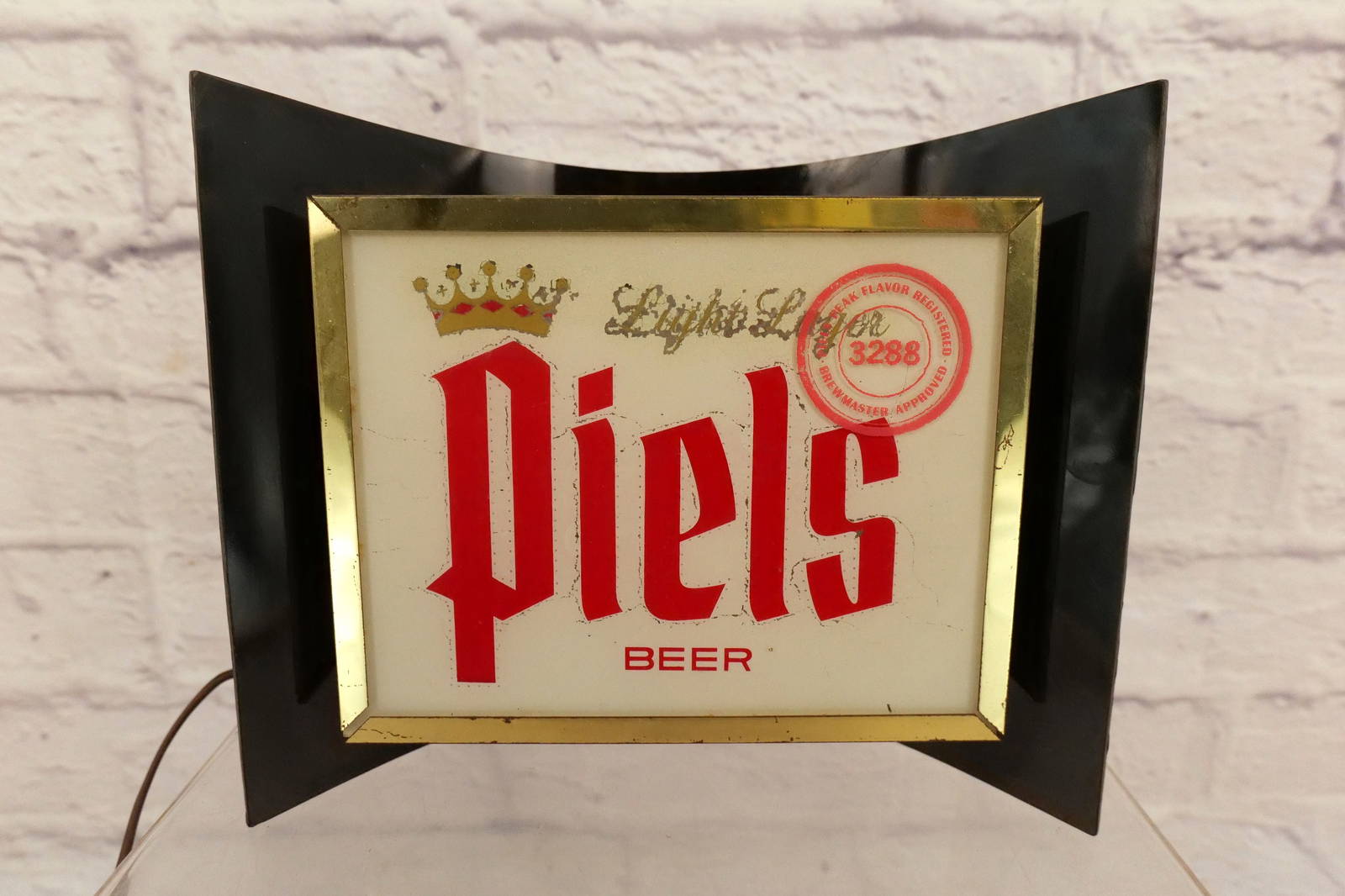 Vintage Piels Beer Advertising Sign Auction