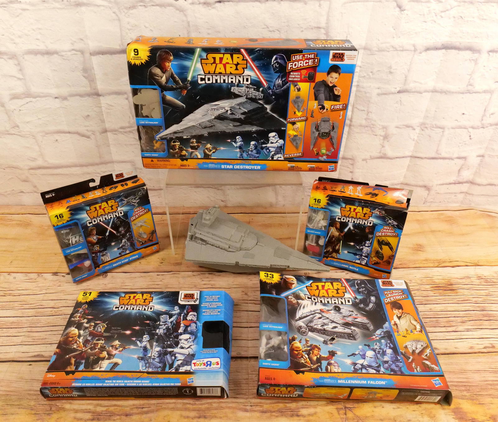 Lot Of Star Wars Command Toys Auction